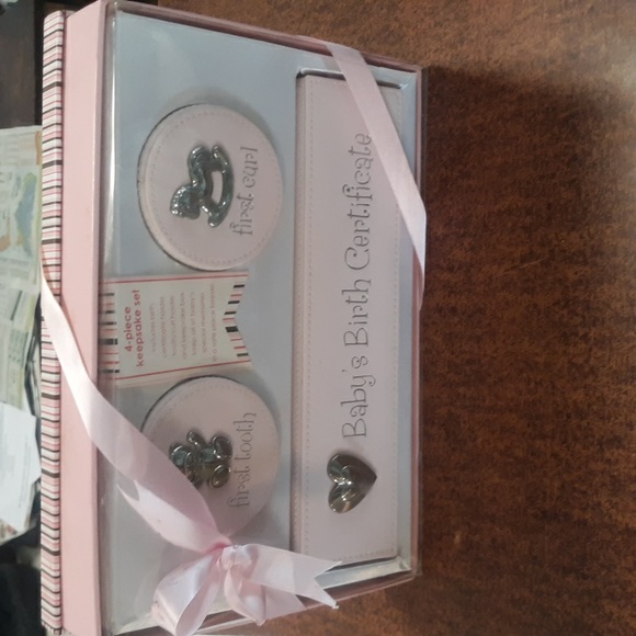 Nursery Rhyme | Other | Nwt Nursery Rhyme 4 Pc Baby Keepsake Set Sku ...